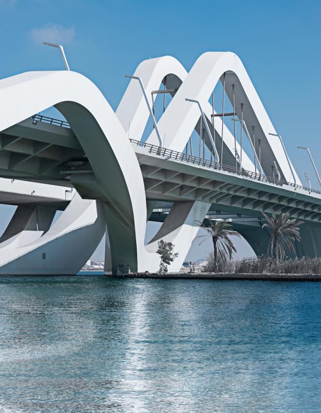 Il ponte Sheikh Zayed ad Abu Dhabi realizzato su progetto dello studio ...